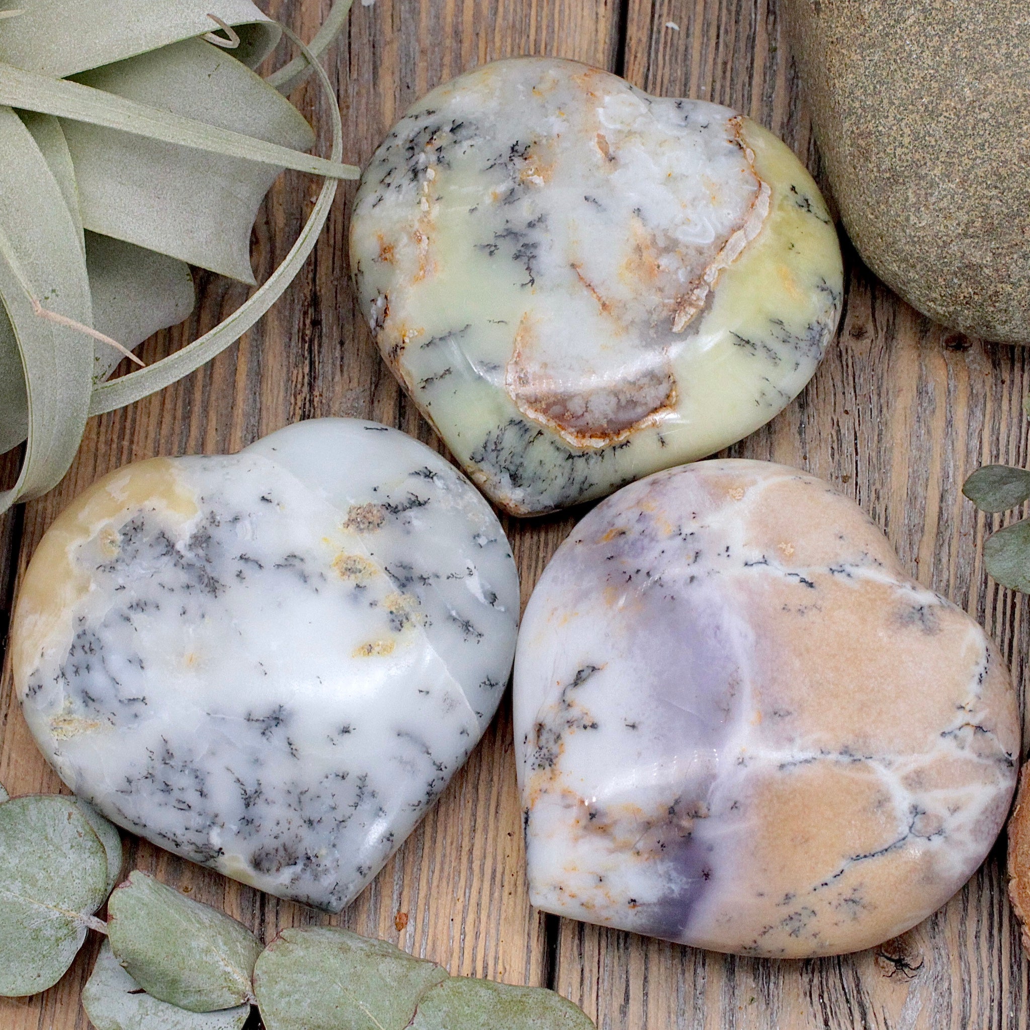 Dendritic Agate Heart – RockMama.com