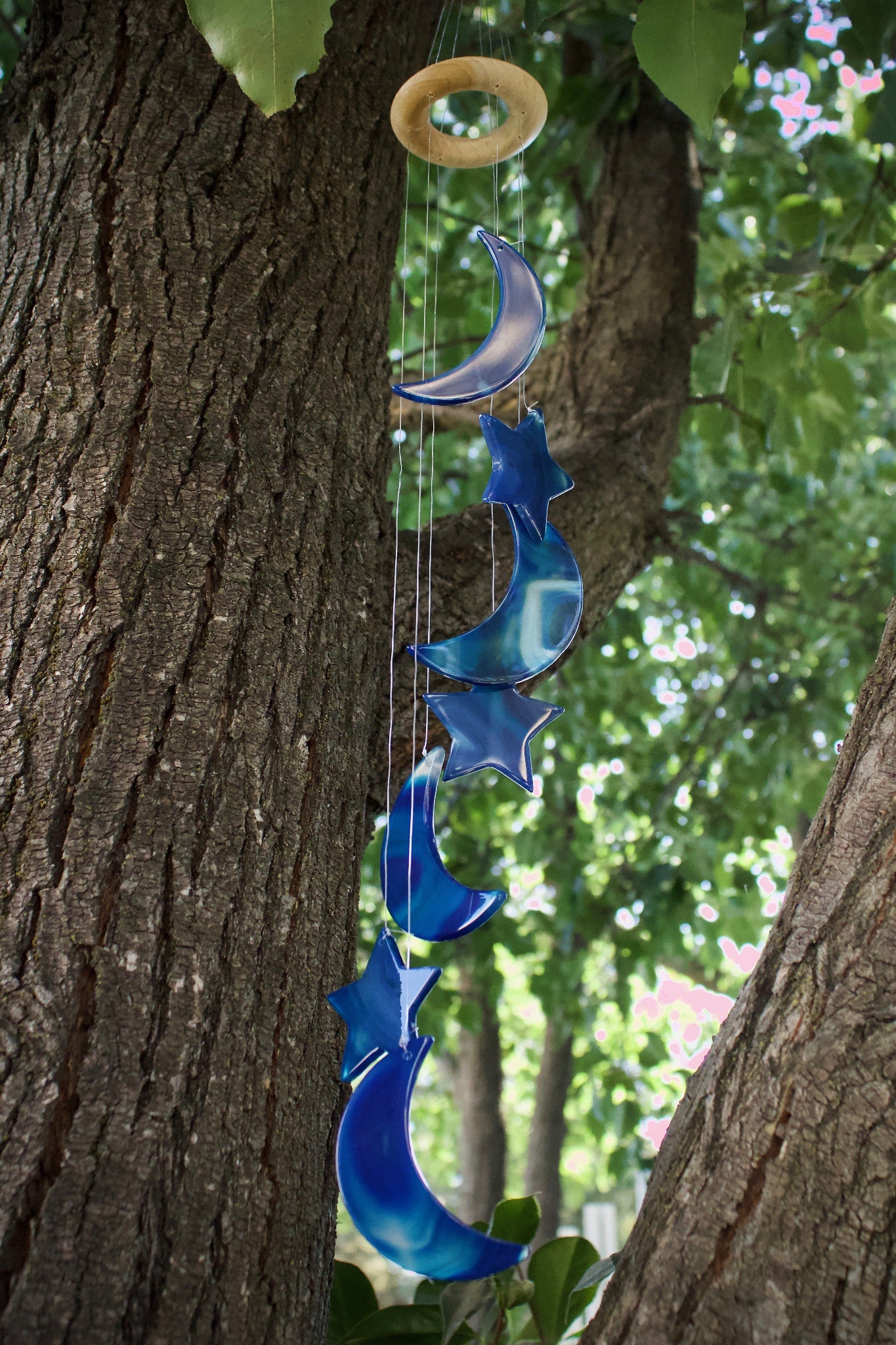 Agate Moon & Star Windchimes – RockMama.com