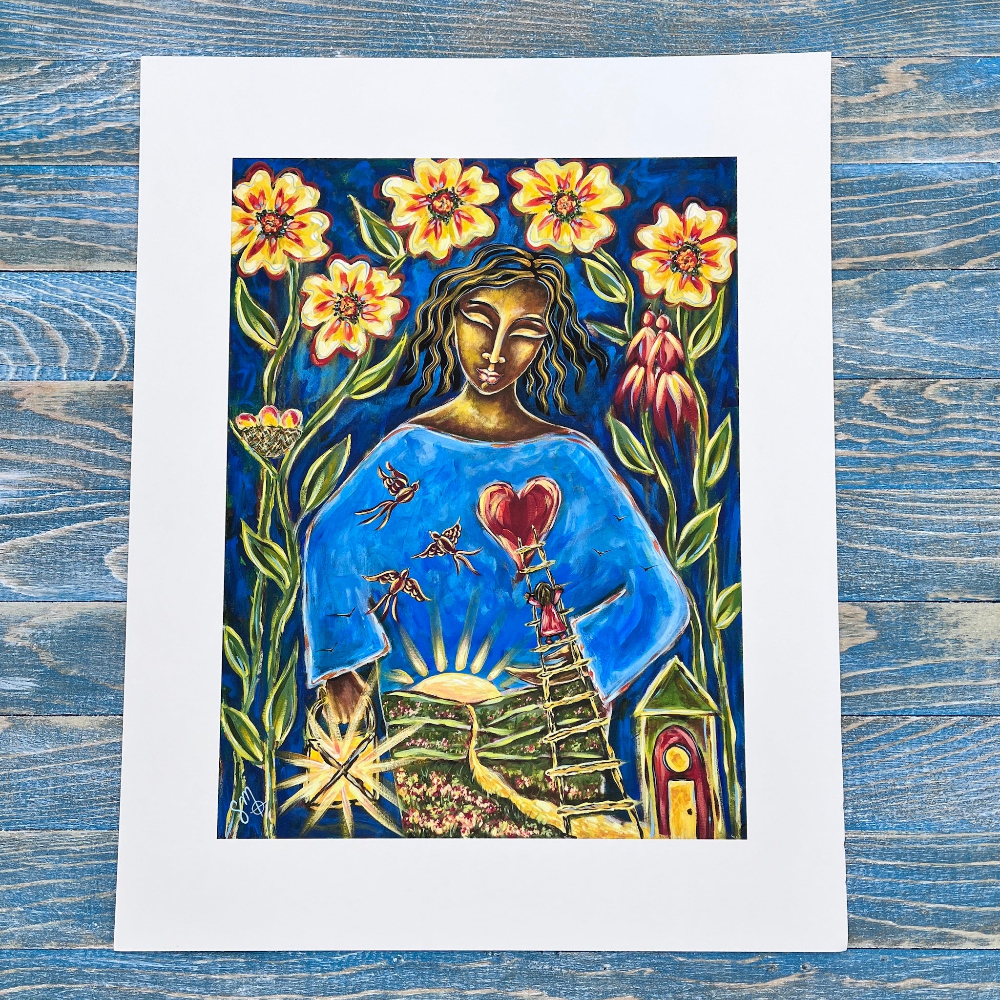 A Helping Hand Art Print – RockMama.com