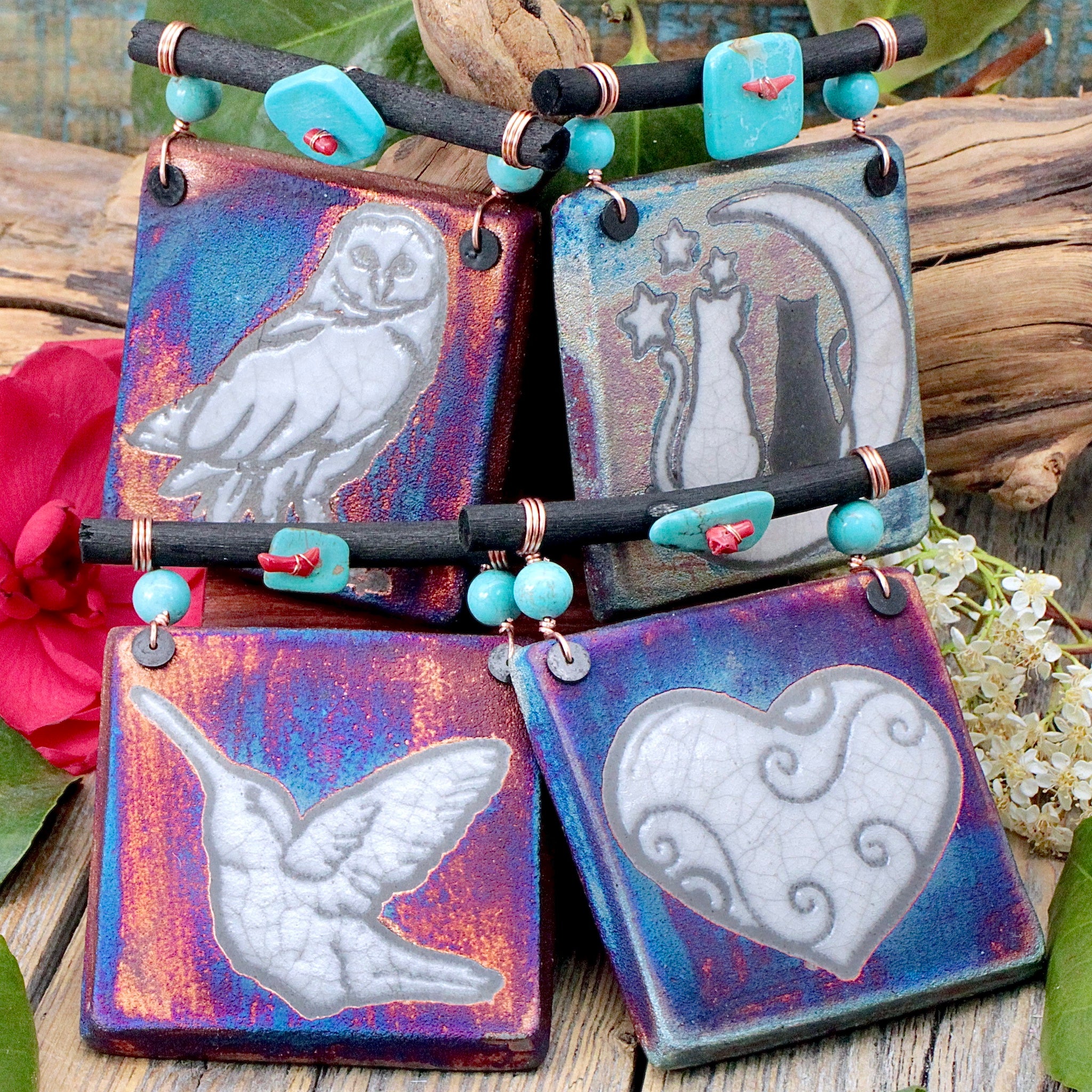 Raku Dreamcatcher Tile – RockMama.com