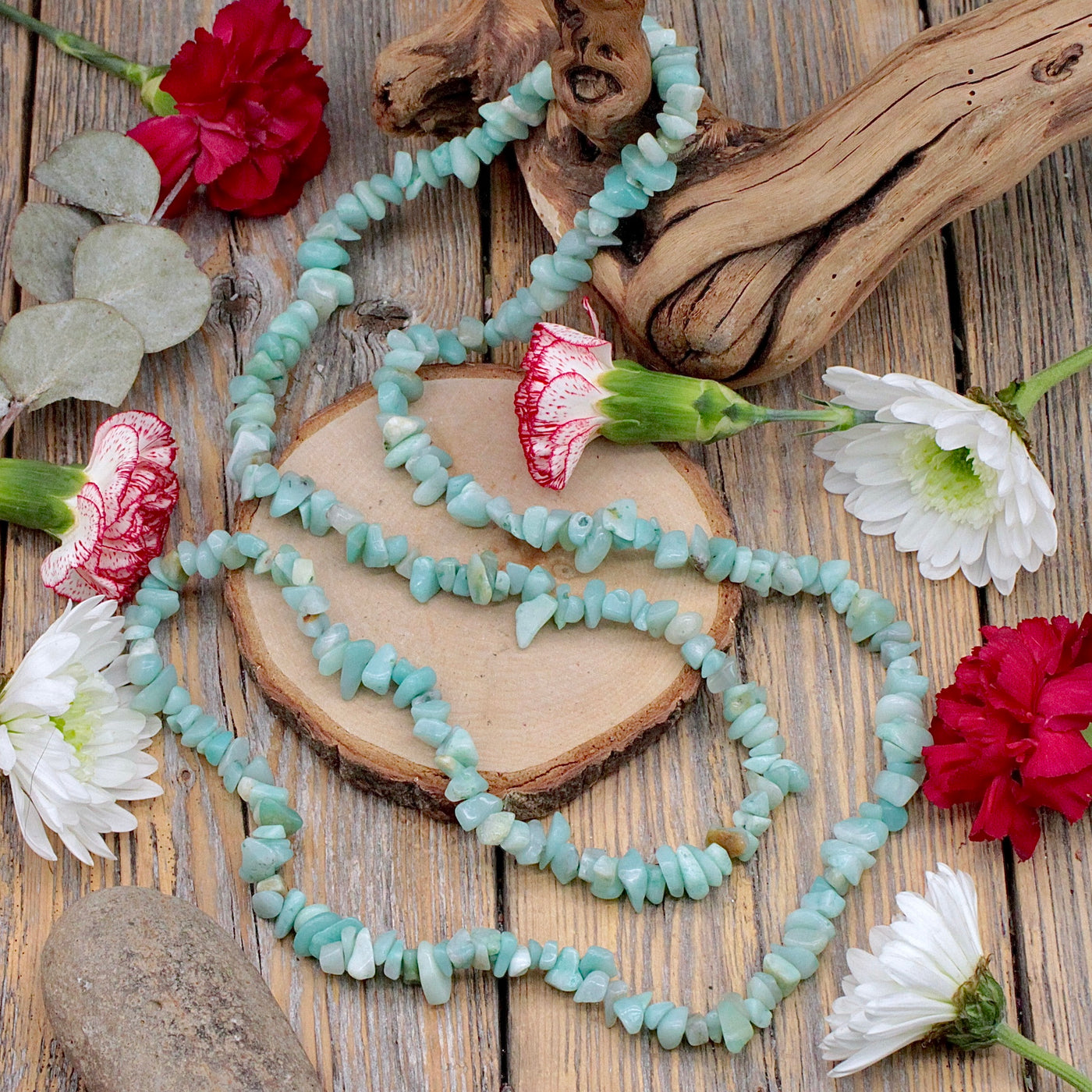 Amazonite Chip Necklace – RockMama.com