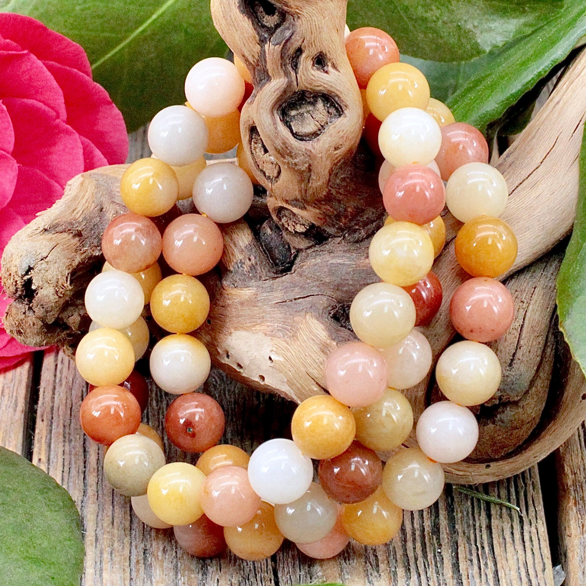 Yellow Jade Bracelet - 10mm – RockMama.com