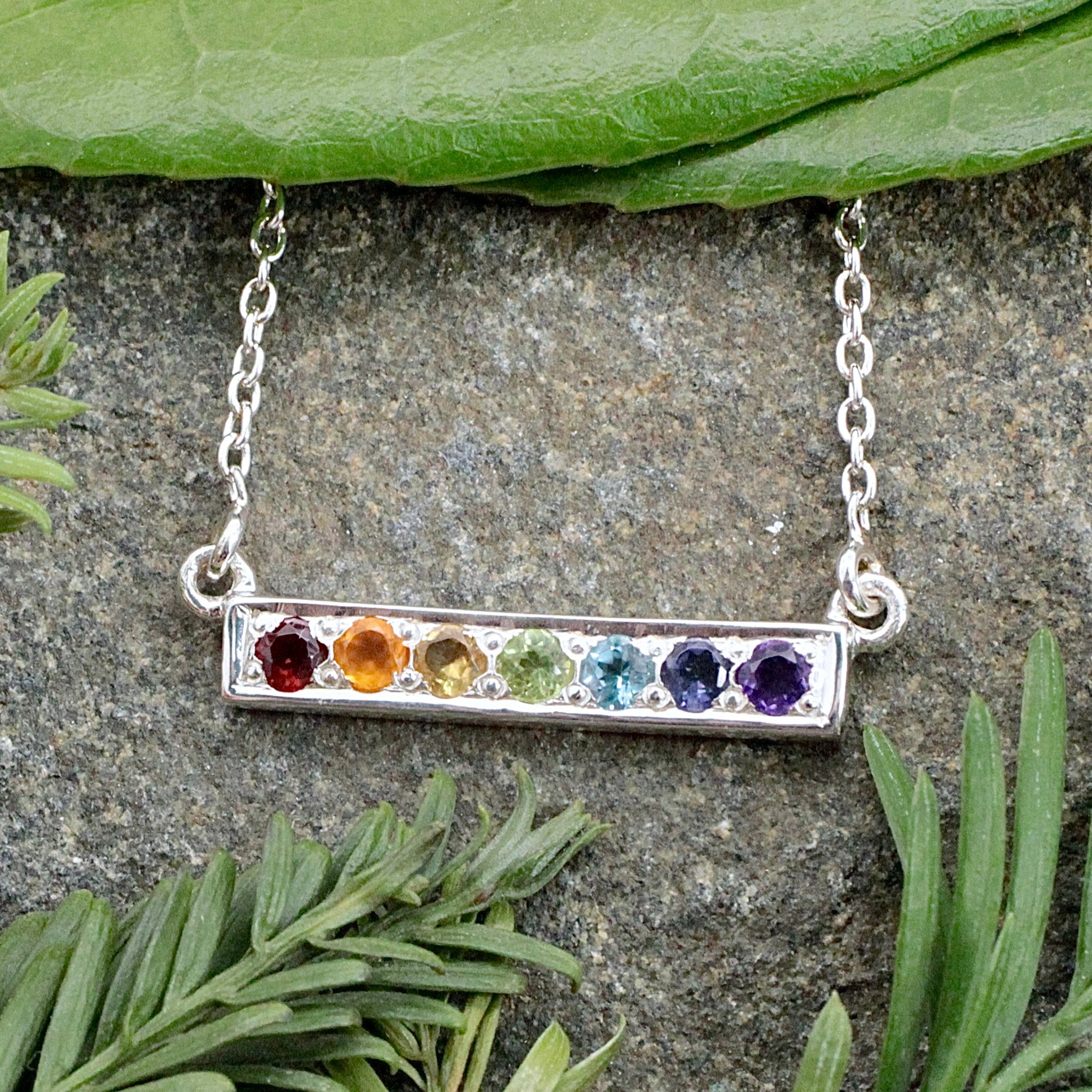 Chakra Bar Necklace – RockMama.com