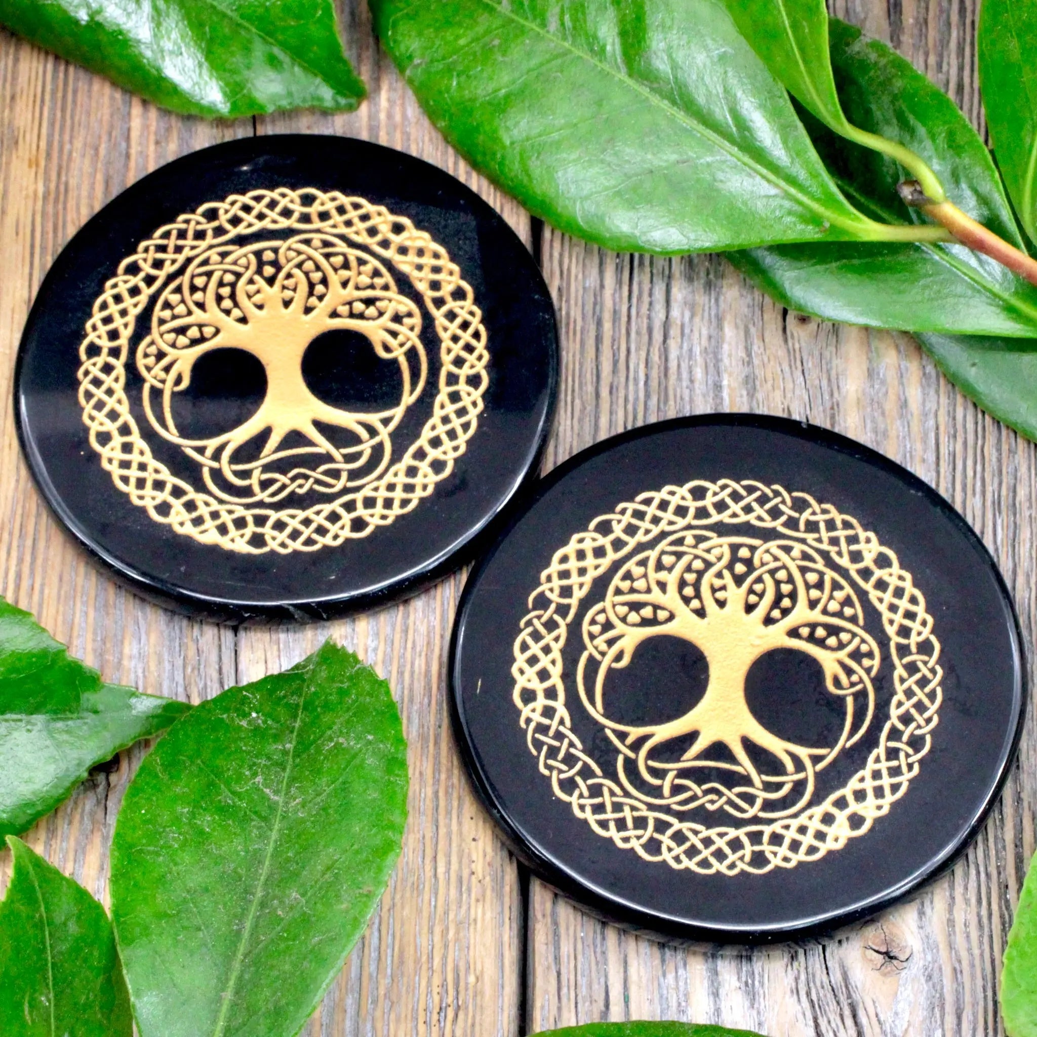 Obsidian Tree of Life Scrying Disc – RockMama.com