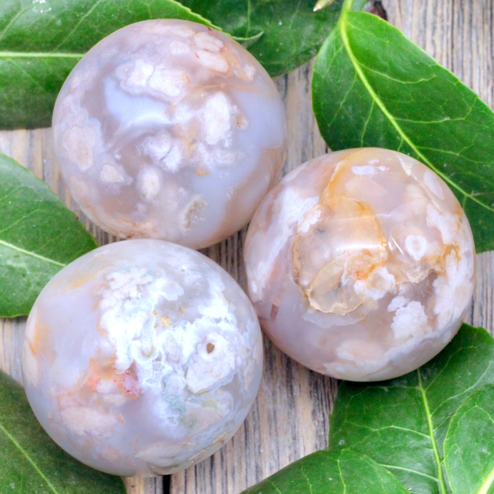 Flower Agate Sphere – RockMama.com