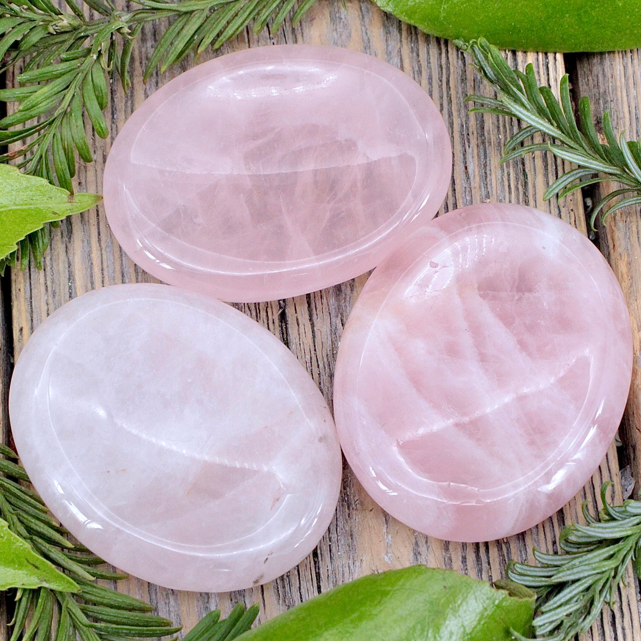 Rose Quartz Worry Stone – RockMama.com