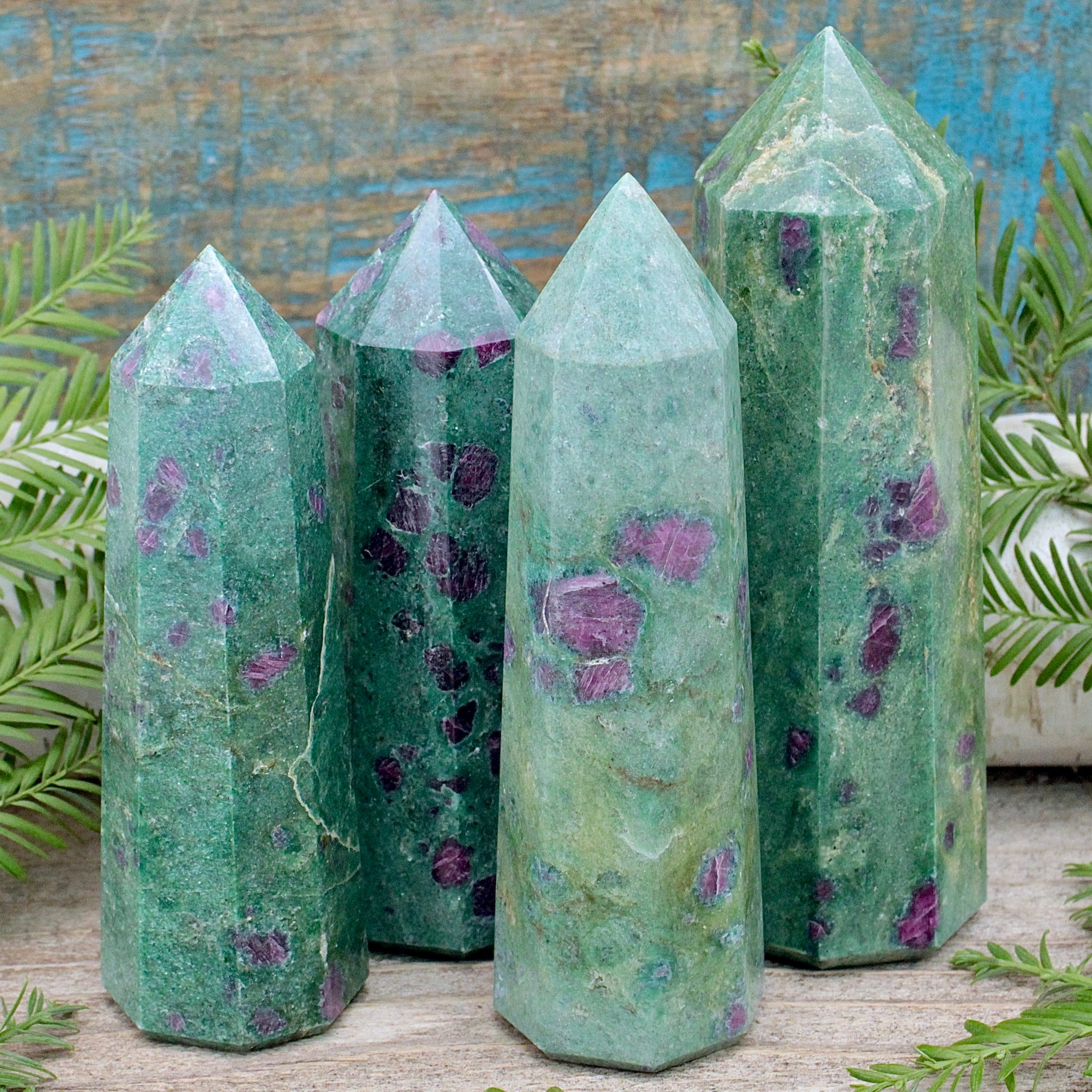 Ruby in Fuchsite Tower – RockMama.com