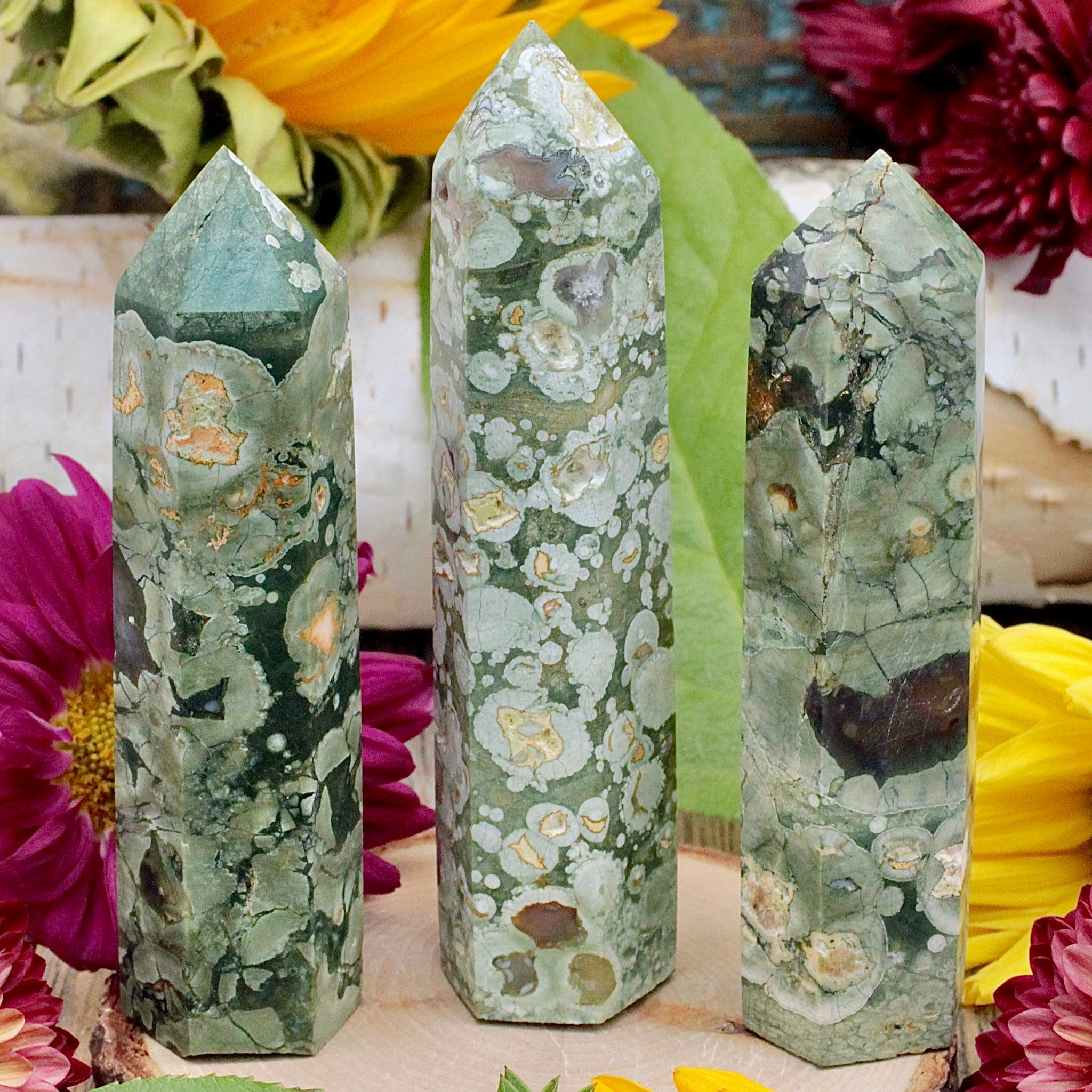 Green Rhyolite Tower – RockMama.com