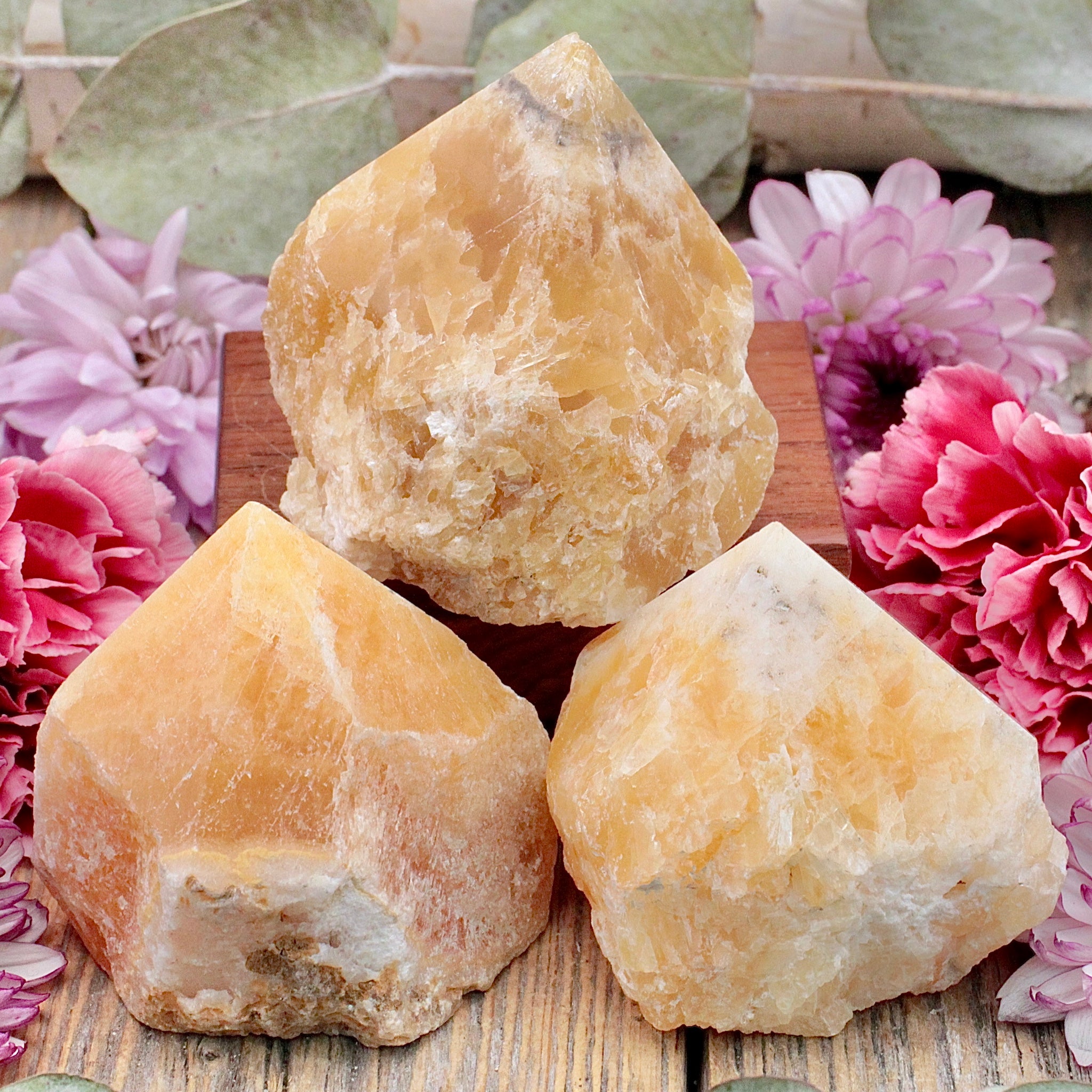 Yellow Calcite Power Point – RockMama.com