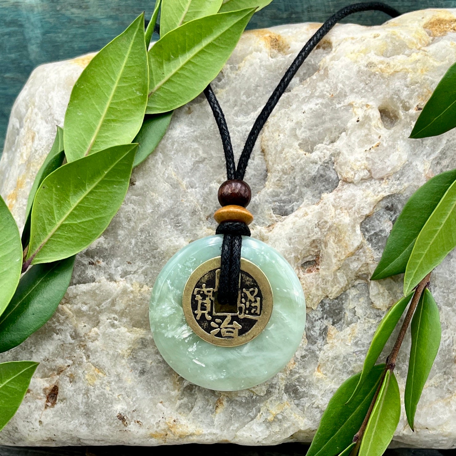 Angels Infinite Stone Necklace - Sacred Earth Amulet – RockMama.com
