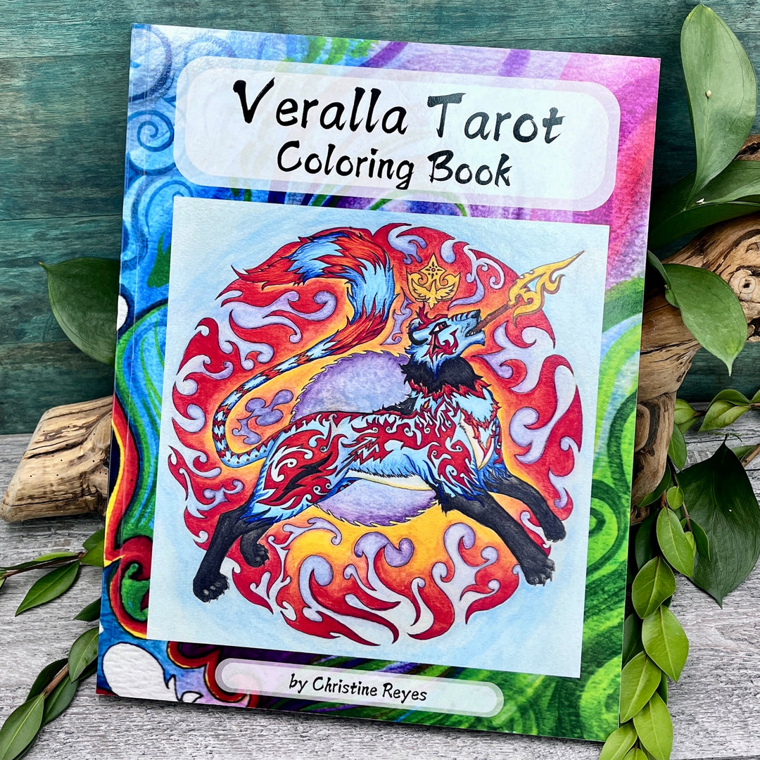 tarot coloring book