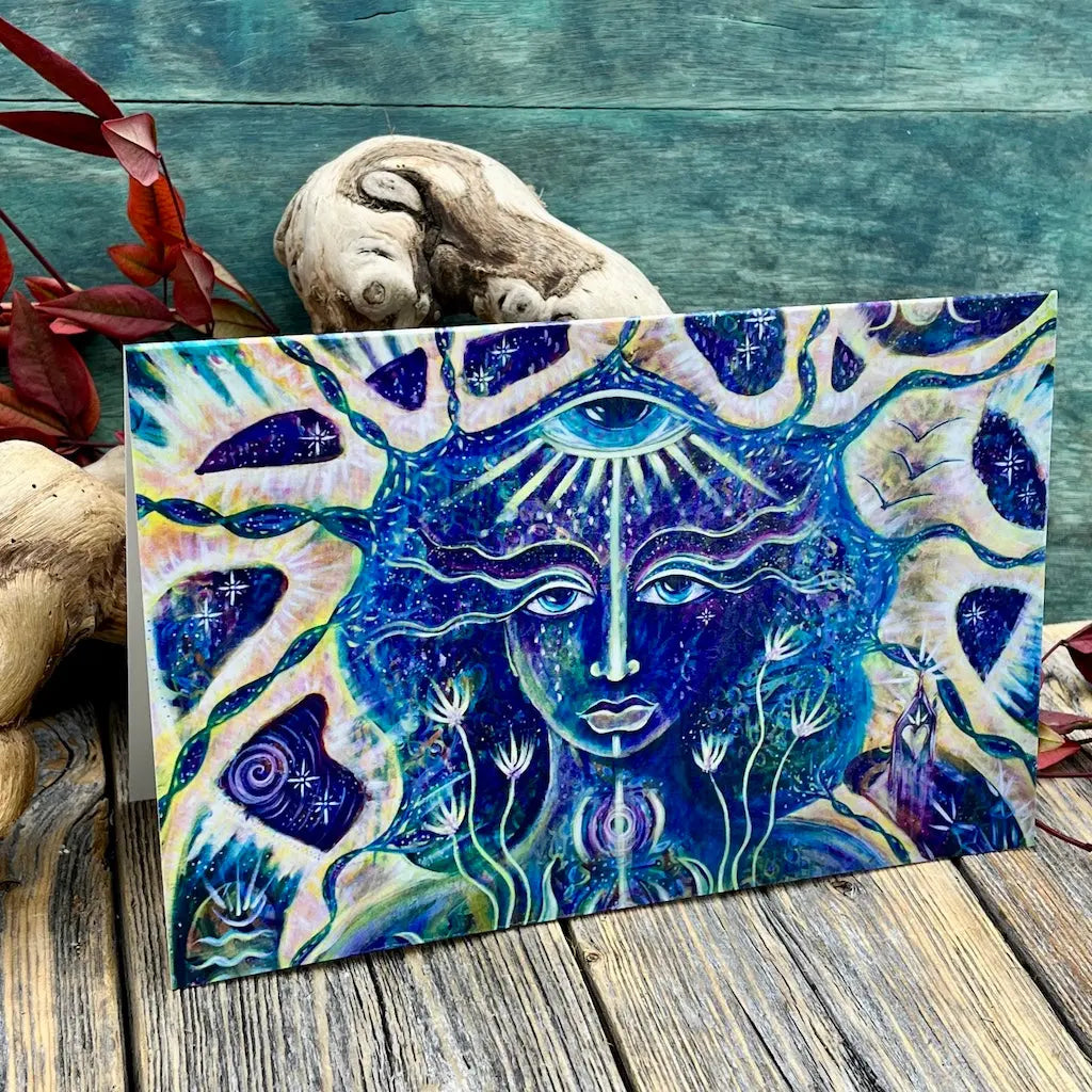 Connected - Blank Greeting Card – RockMama.com
