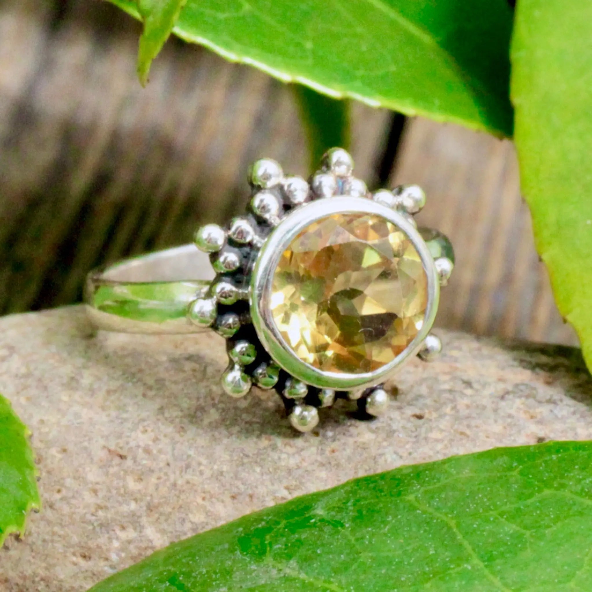Citrine Sun Ring – RockMama.com
