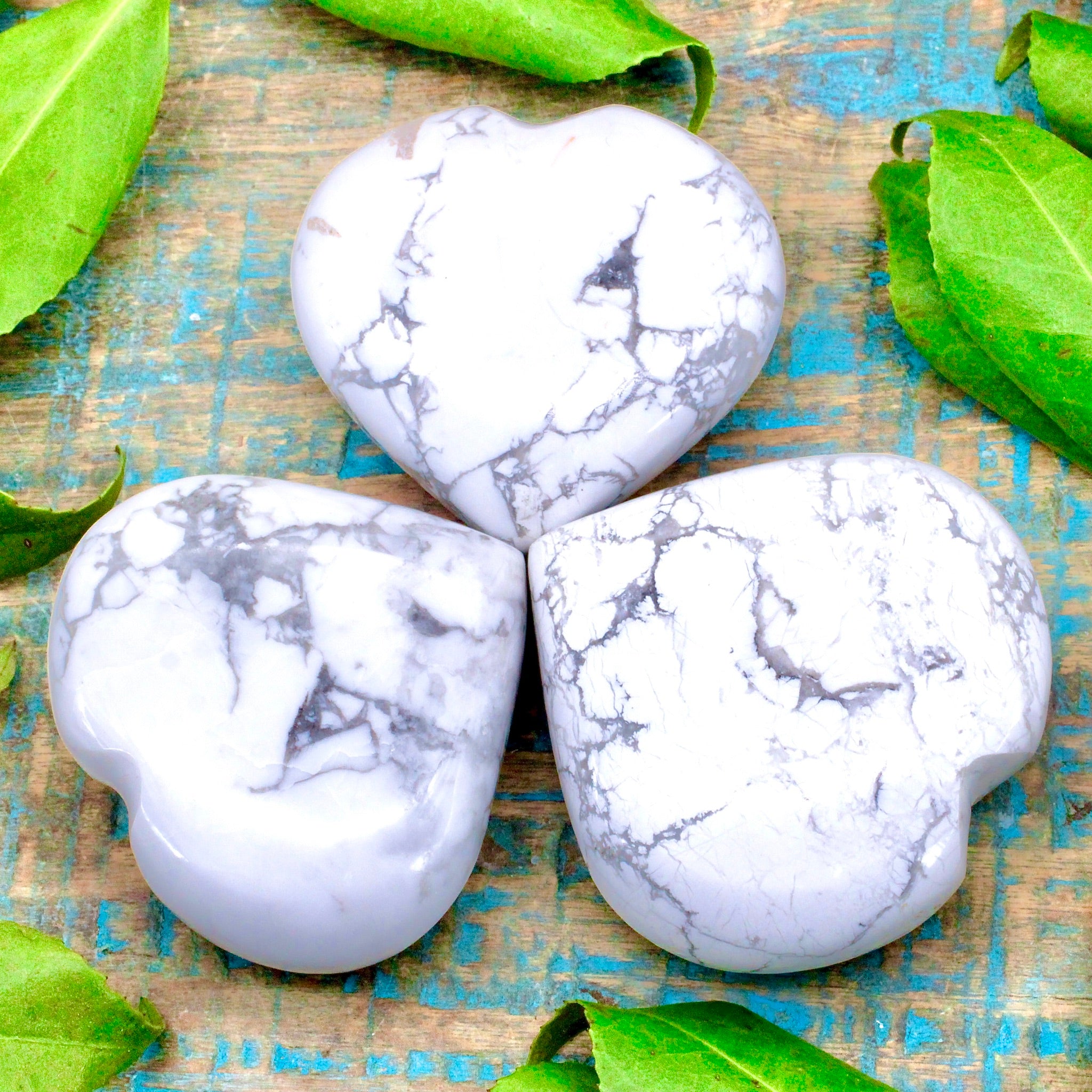 Howlite Heart – RockMama.com